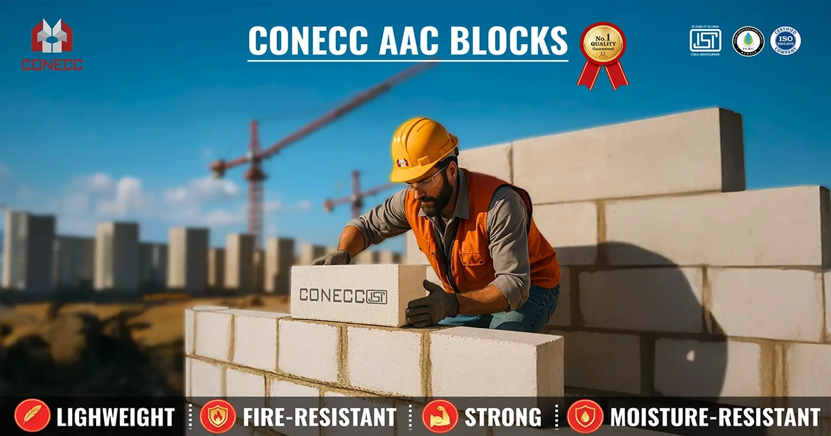 Largest Manufacturer of AAC Blocks In India - Conecc